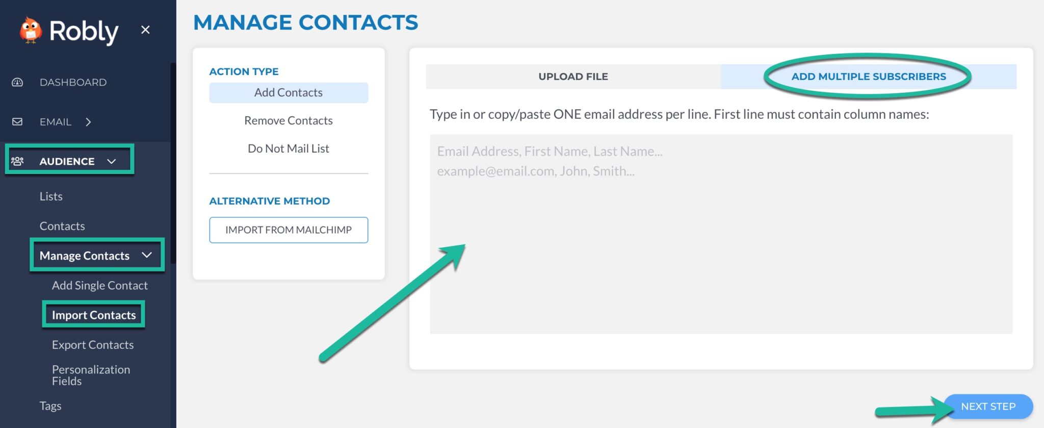 How Do I Import Contacts to Robly? – support.robly.com
