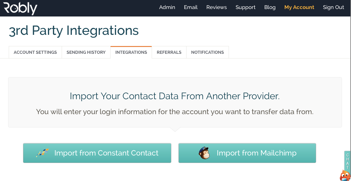 Does Robly have integrations? | Robly Support
