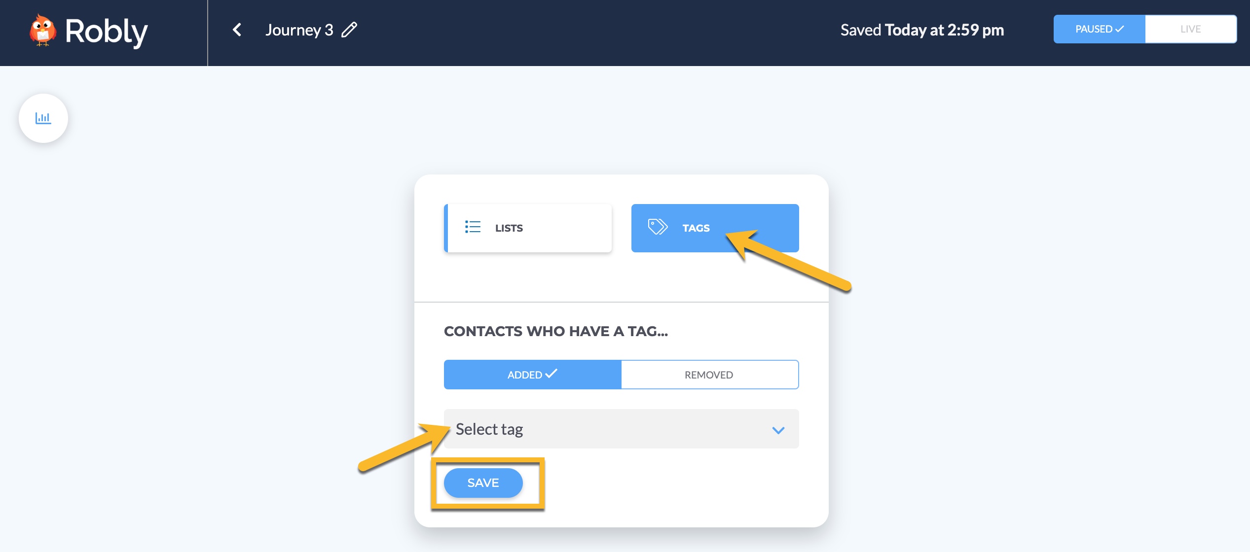 How to create and use Tags | Robly Support
